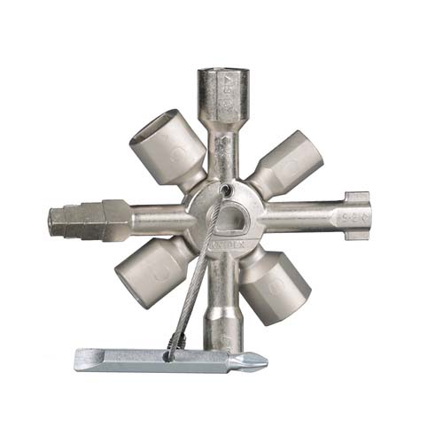 00-11-01 - Knipex 00-11-01 - 3-3/4" TwinKey Universal Control Cabinet Key