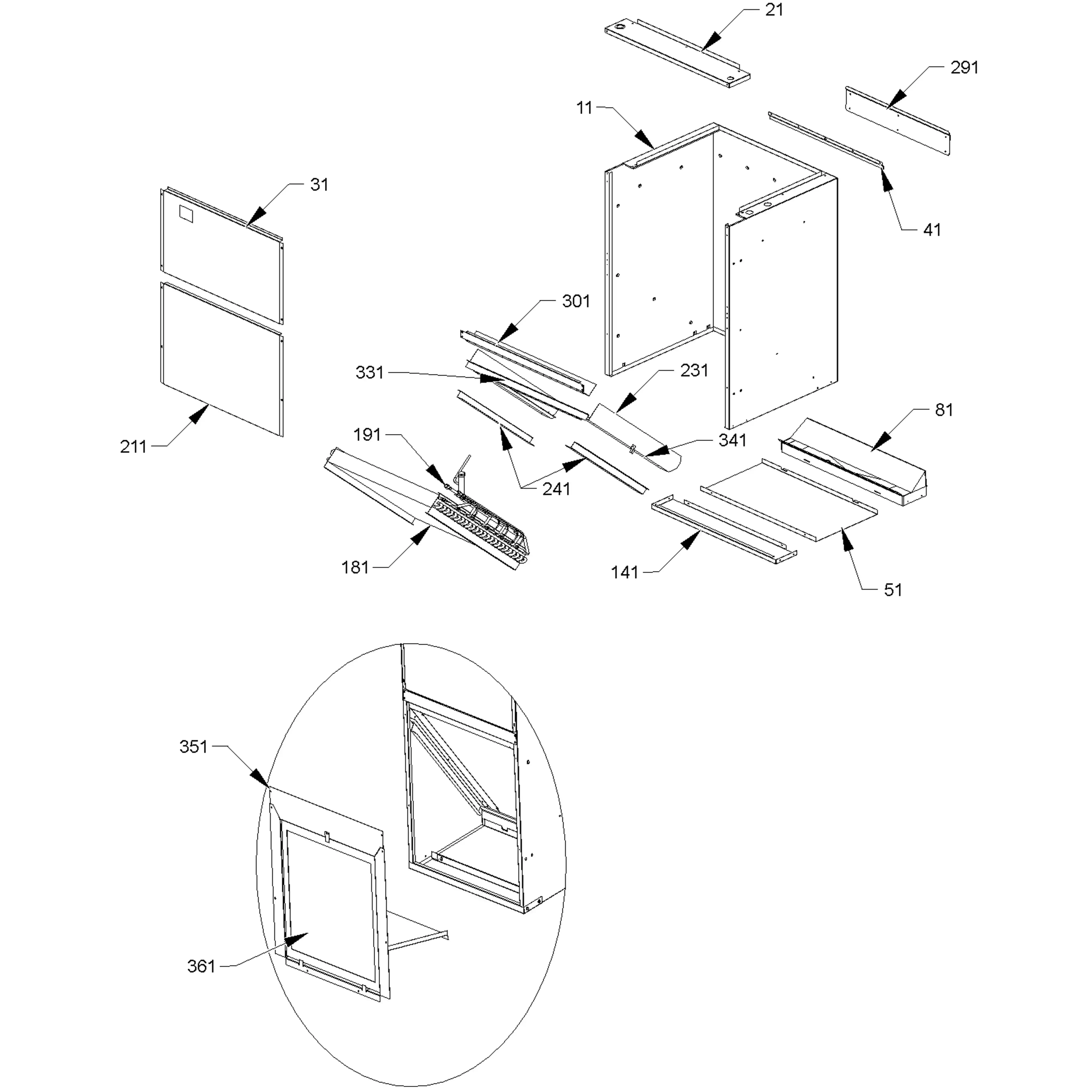AWB24-00C - Goodman-Amana AWB24-00C - AWB24-00C Parts - Amana Air Handler