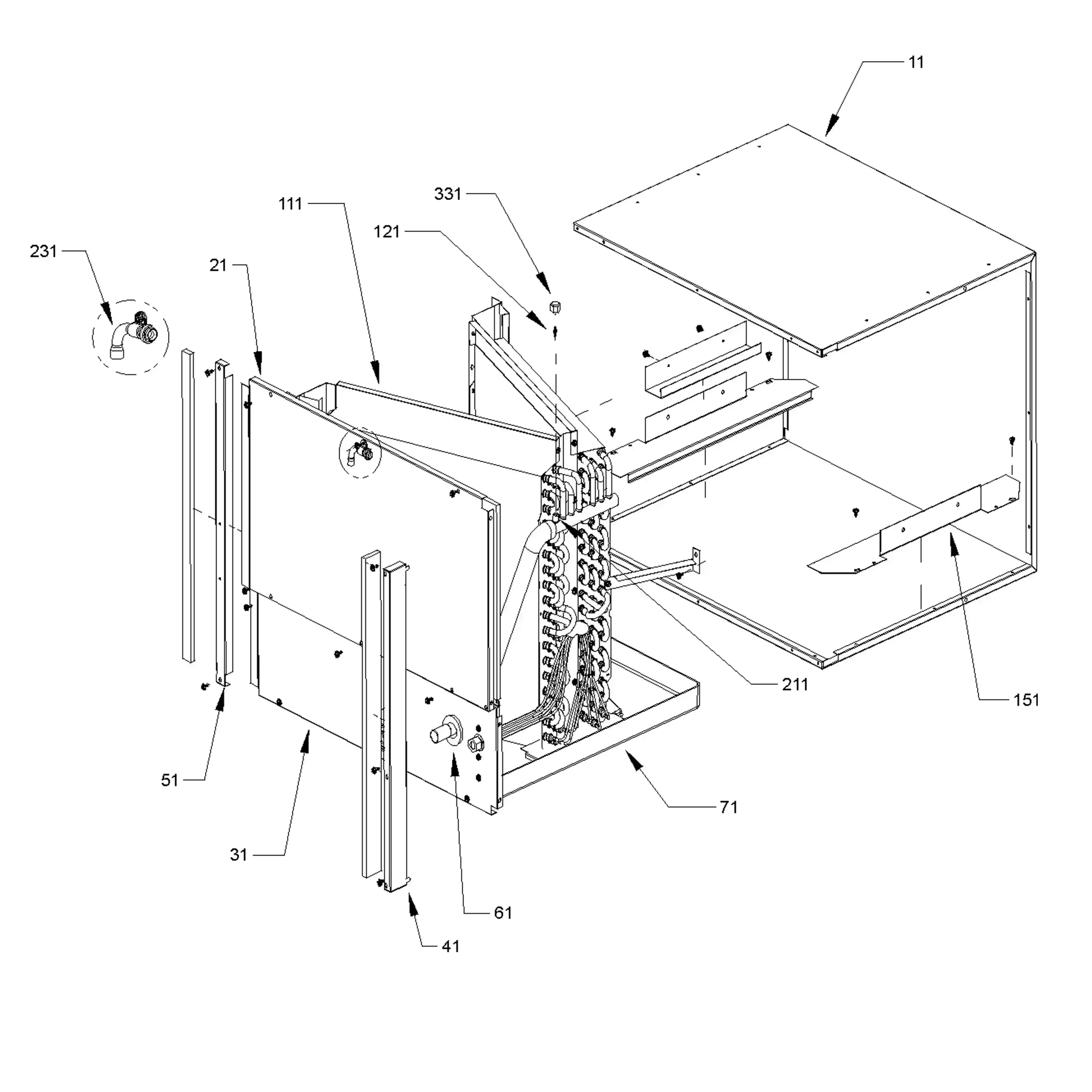 CHPF3642D6AA - Goodman CHPF3642D6AA - CHPF3642D6AA Parts - Goodman ...