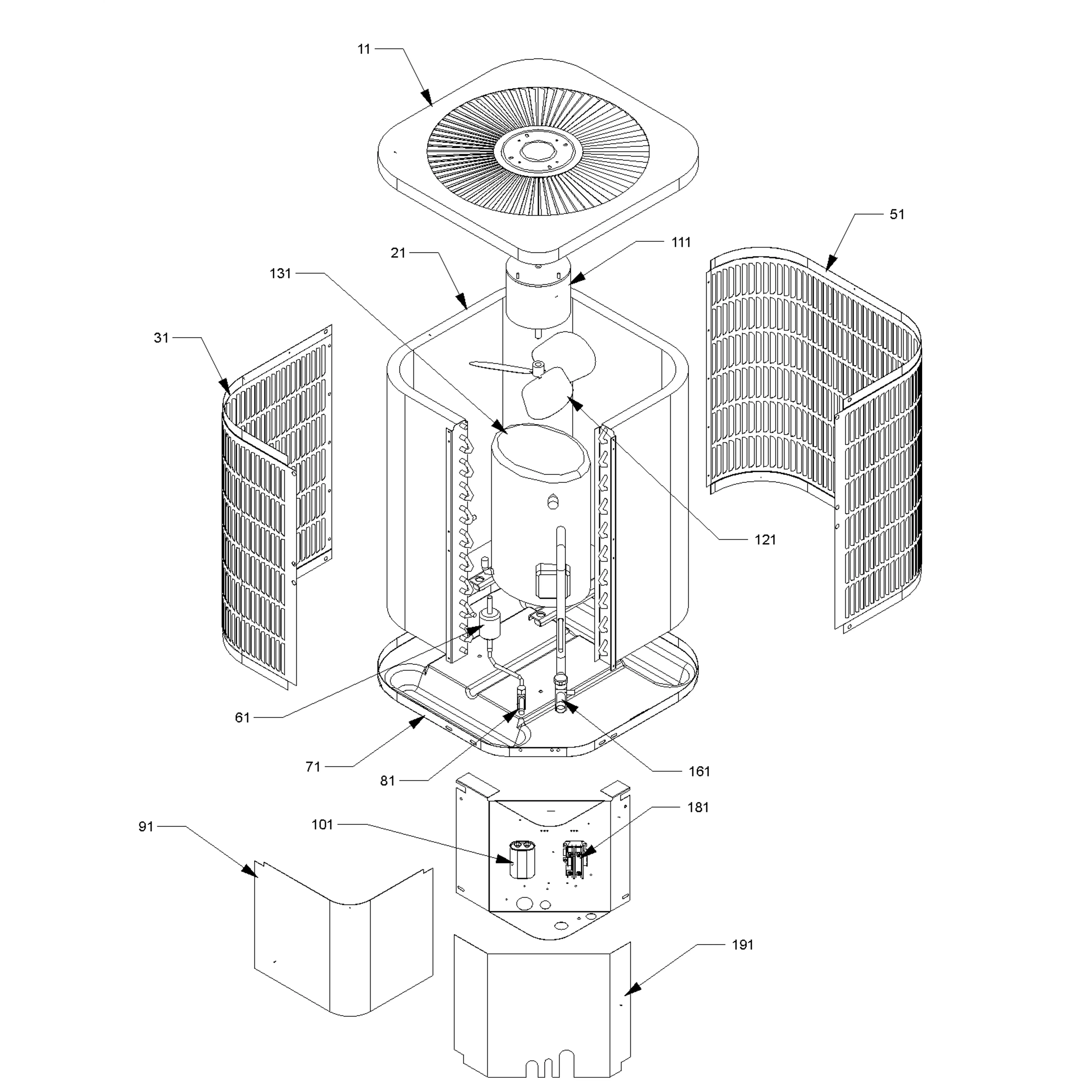 CKL18-1D - Goodman CKL18-1D - CKL18-1D Parts - Janitrol Air Conditioner