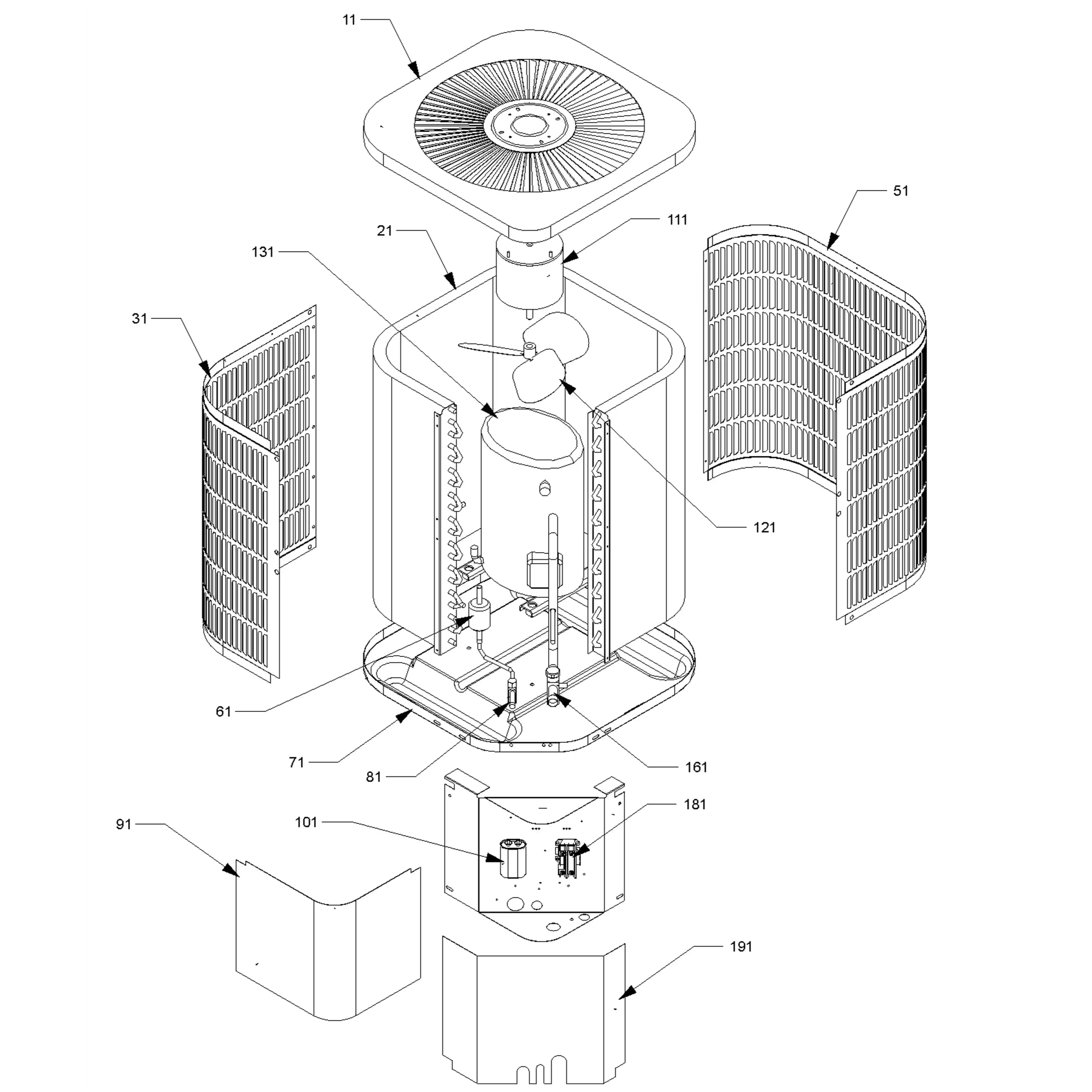 CKL30-1F - Goodman CKL30-1F - CKL30-1F Parts - Janitrol Air Conditioner