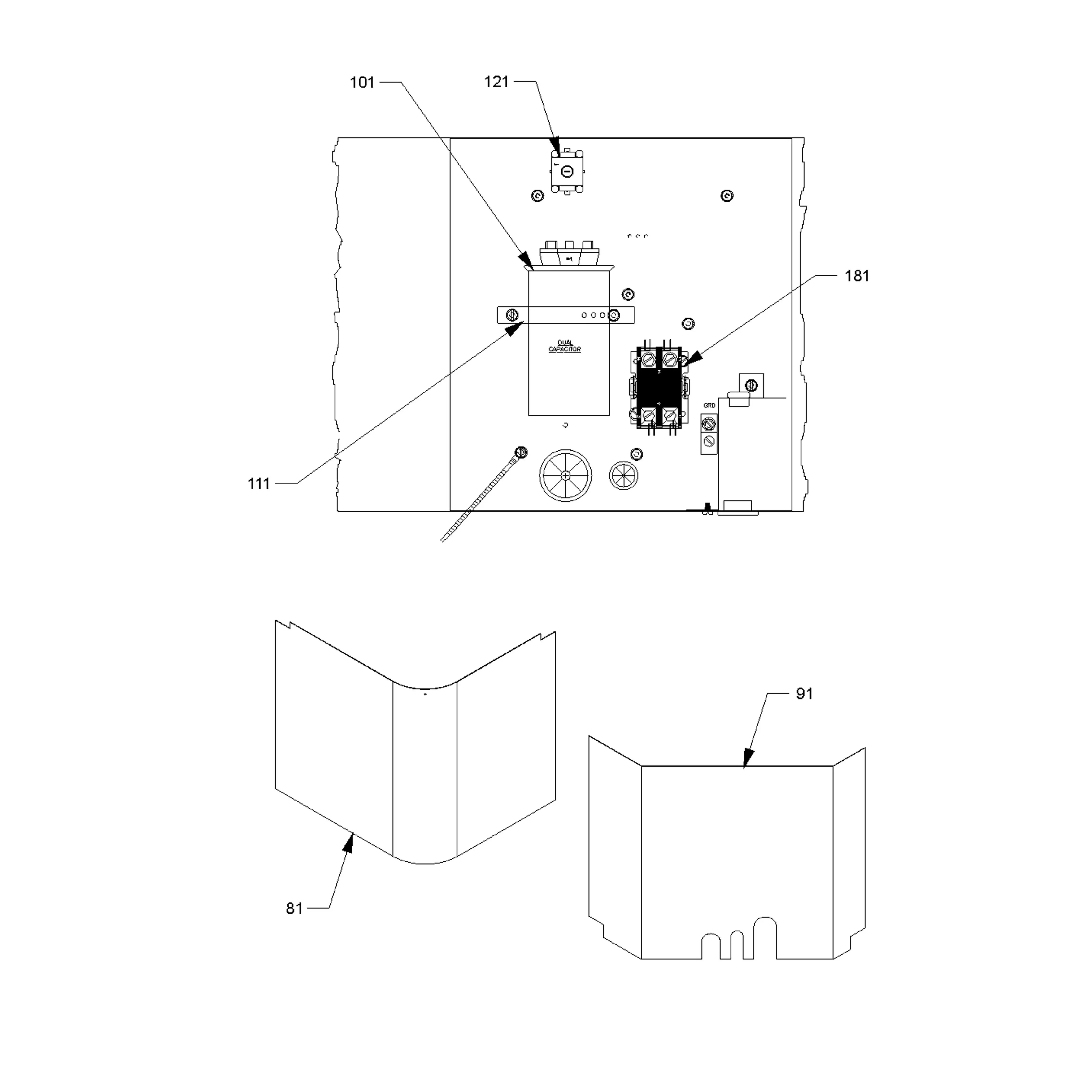 CKL36-1D - Goodman CKL36-1D - CKL36-1D Parts - Janitrol Air Conditioner