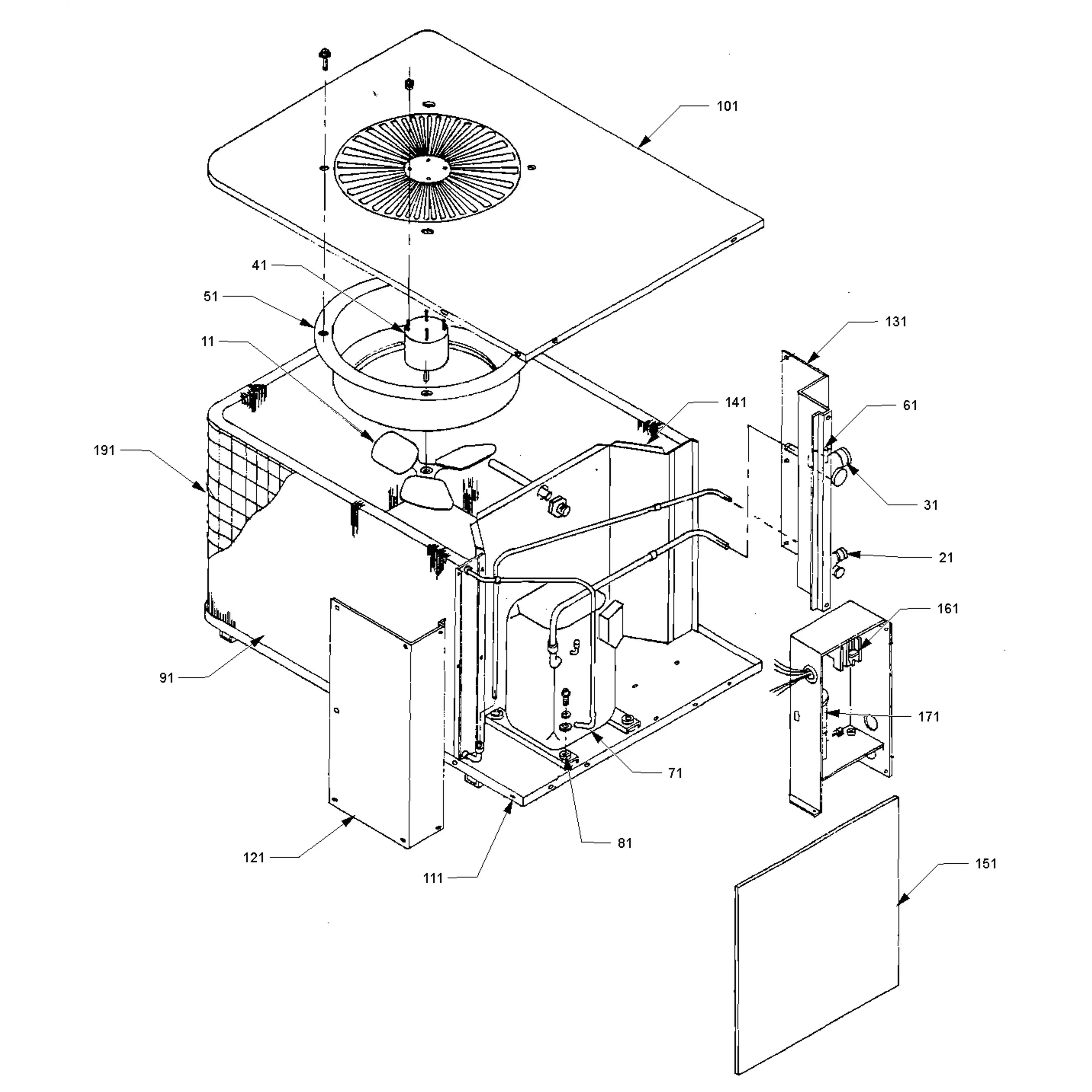 CM42-1B - Goodman CM42-1B - CM42-1B Parts - Janitrol Air Conditioner