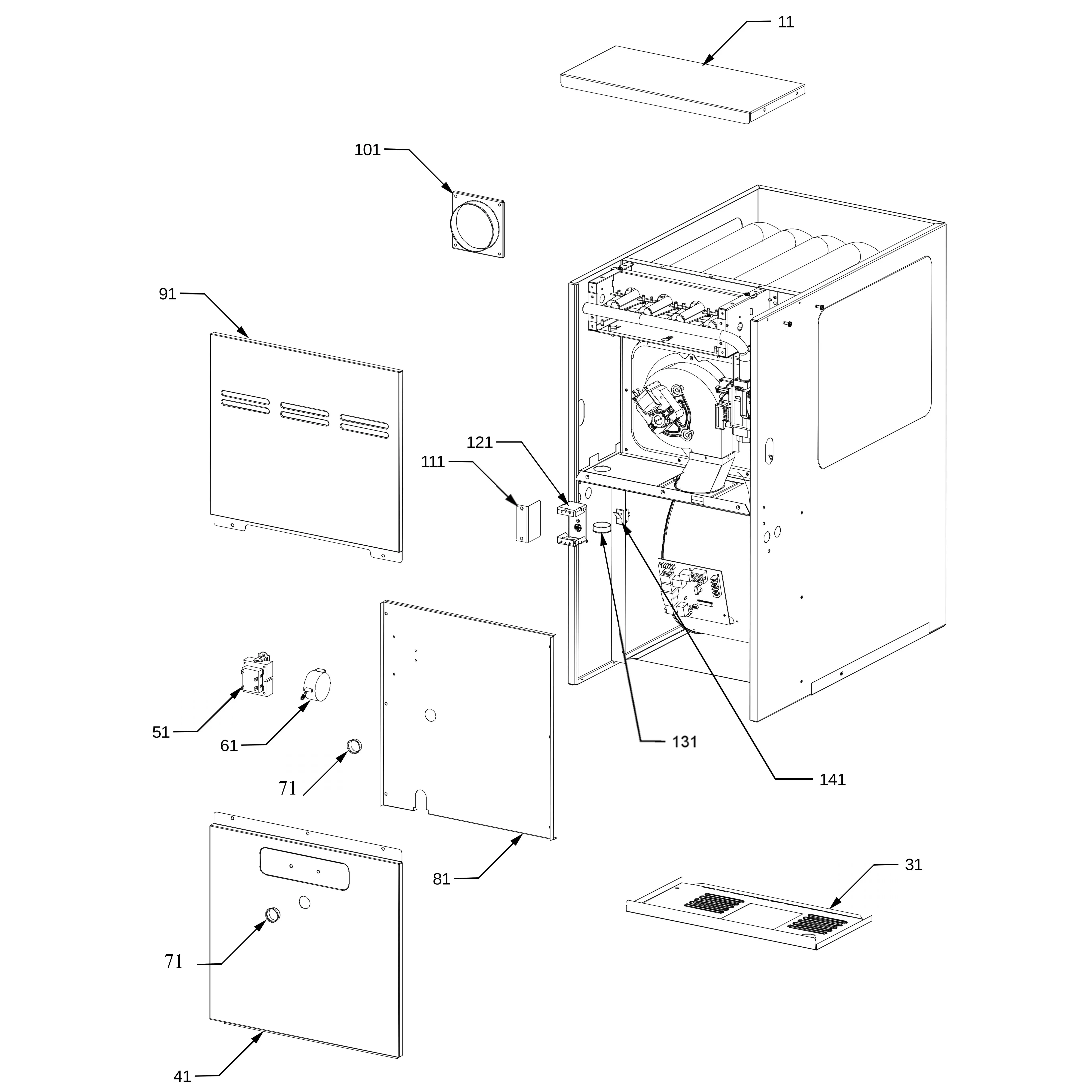 GDH80703AXCA - Goodman GDH80703AXCA - GDH80703AXCA Parts - Goodman GDH8 ...