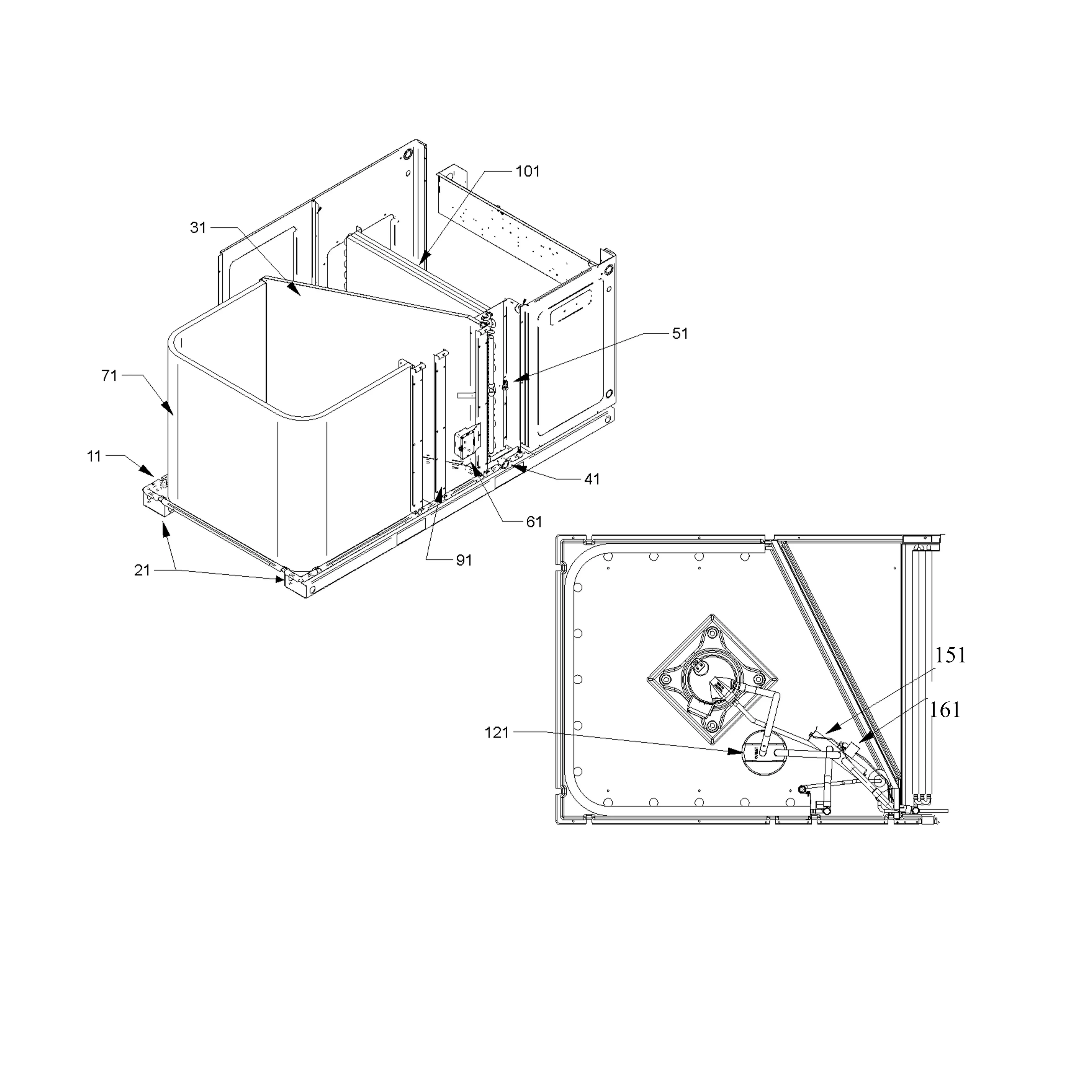 GPH1360H21AD - Goodman GPH1360H21AD - Goodman Packaged Heat Pump - 5 ...