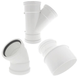 Ipex Gasketed Sewer Fittings - Gasketed Sewer Fittings - PVC SDR 35 Gasketed Sewer Fittings ...
