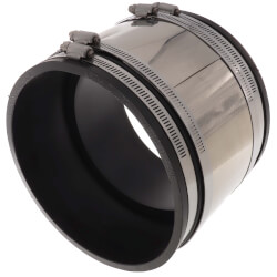 5056-44RC - Fernco 5056-44RC - 4" x 4" Flexible Strong Back PVC ...