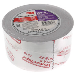 1581A-3 - Venture Tape 1581A-3 - UL181A-P Foil Duct Closure Tape (3" x ...