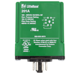 201A - Littelfuse 201A - 3 Phase SPDT Dual Range Plug-In Line Voltage ...