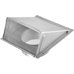 3470S - Lambro Industries 3470S - 7" Aluminum Wall Cap
