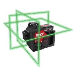 3632-21 - Milwaukee 3632-21 - M12 Green 360° 3-Plane Laser