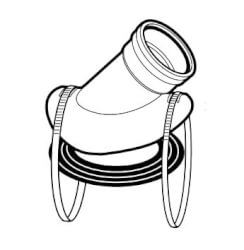 PVC SDR 35 Gasketed Sewer Saddle Wyes - IPEX Gasketed Saddle Wyes ...
