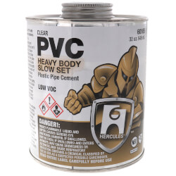 PVC Cement, Hercules Heavy Body PVC Cement, PVC Cement for Plumbing ...