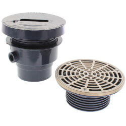 832-4PNR - Sioux Chief 832-4PNR - 4" PVC FinishLine Round Adjustable ...