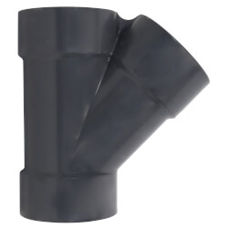 Schedule 80 PVC fittings - PVC Wyes - Schedule 80 PVC - SupplyHouse.com