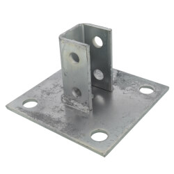 Cooper B-Line Post Base - Cooper B-Line Base - SupplyHouse.com