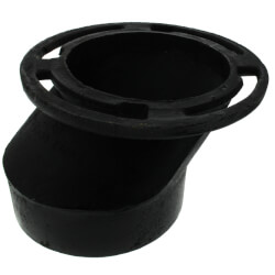 Cast Iron Closet Flange - Cat Iron Quick Set Flange - Cast Iron Closet ...