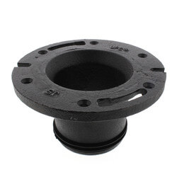 Cast Iron Closet Flange - Cat Iron Quick Set Flange - Cast Iron Closet ...