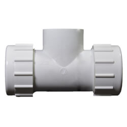 PVC Compression Tees - Compression Fittings - Compression Tees ...