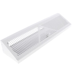 15" Steel Baseboard Diffuser - 406 Series Diffusers - Hart & Cooley ...