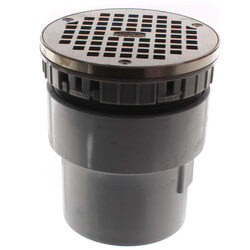 FD-PV3 - Zurn FD-PV3 - 3" x 4" Adjustable PVC Floor Drain