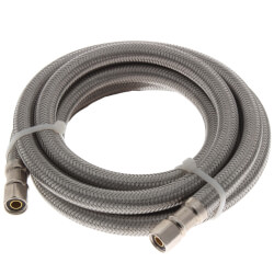 IC72 - Bluefin IC72 - 72" Ice Maker Braided Hose Connector (1/4" x 1/4 ...