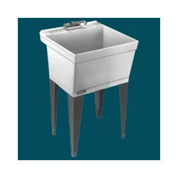M15W - Mustee M15W - Thermoplastic Utilatub Laundry/Utility Tub - Wall ...