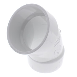 PVC 45 Elbow - PVC 1/8 Bends - DWV 1/8 Bends - SupplyHouse.com