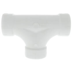 P448-030 - Spears P448-030 - 3" PVC DWV 2-Way Cleanout Tee