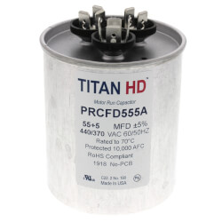 Round Dual Motor Run Capacitors - SupplyHouse.com