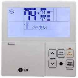 PREMTB10U - LG PREMTB10U - Multi-V Wired 7-Day Programmable Thermostat