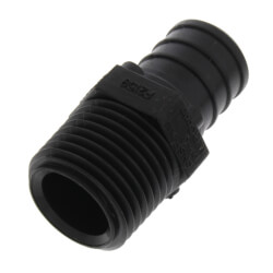 PXLM075-050 - Bluefin PXLM075-050 - 3/4" Poly PEX Crimp x 1/2" NPT Male Adapter