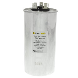 TRCFD705 - Titan Pro TRCFD705 - 70/5 MFD Round Dual Motor Run Capacitor ...