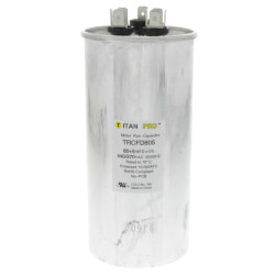 TRCFD805 - Titan Pro TRCFD805 - 80/5 MFD Round Dual Motor Run Capacitor ...