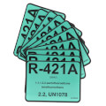 04404 - DiversiTech 04404 - R-404A Color Coded Refrigerant ID Label ...