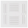 Steel Curved-Blade Registers - Steel Sidewall Registers- Steel Curved ...