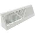 DF5W-15 - Bluefin DF5W-15 - 15" Baseboard Diffuser (White)