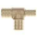 PXT075-050-075-DZR - Bluefin PXT075-050-075-DZR - 3/4" PEX x 1/2" PEX x 3/4" PEX DZR Brass Tee ...