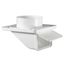 143W - Lambro Industries 143W - 4" White Plastic Under Eave Vent