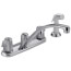 2400LF - Delta 2400LF - Two Handle Kitchen Faucet with Spray - Chrome