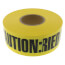 2426050 - Wal-rich 2426050 - "Caution Buried Gas Line Below" Yellow Non-Detectable Burial Tape ...