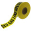 2426050 - Wal-rich 2426050 - "Caution Buried Gas Line Below" Yellow Non-Detectable Burial Tape ...