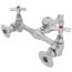 28T9 - Delta 28T9 - Commercial Two Handle 8" Wall Mount Service Sink ...