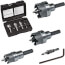 31872 - Klein Tools 31872 - 4-Piece Carbide Hole Cutter Kit
