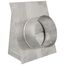 346-LAMBRO - Lambro Industries 346-LAMBRO - 6" Aluminum Wall Cap
