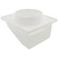 351W - Lambro Industries 351W - 6" White Plastic Wall Cap