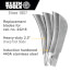 44219 - Klein Tools 44219 - Replacement Hawkbill Blade for 44218 3-Pack