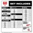 48-32-5162 - Milwaukee 48-32-5162 - SHOCKWAVE Impact Duty 60 Piece ...