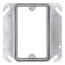 52-C-14 - Steel City 52-C-14 - 4" Steel Square Device Cover - 3/4" Raised