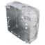 52151-3/4 - Steel City 52151-3/4 - 4" Steel Square Box w/ 3/4" Knockout